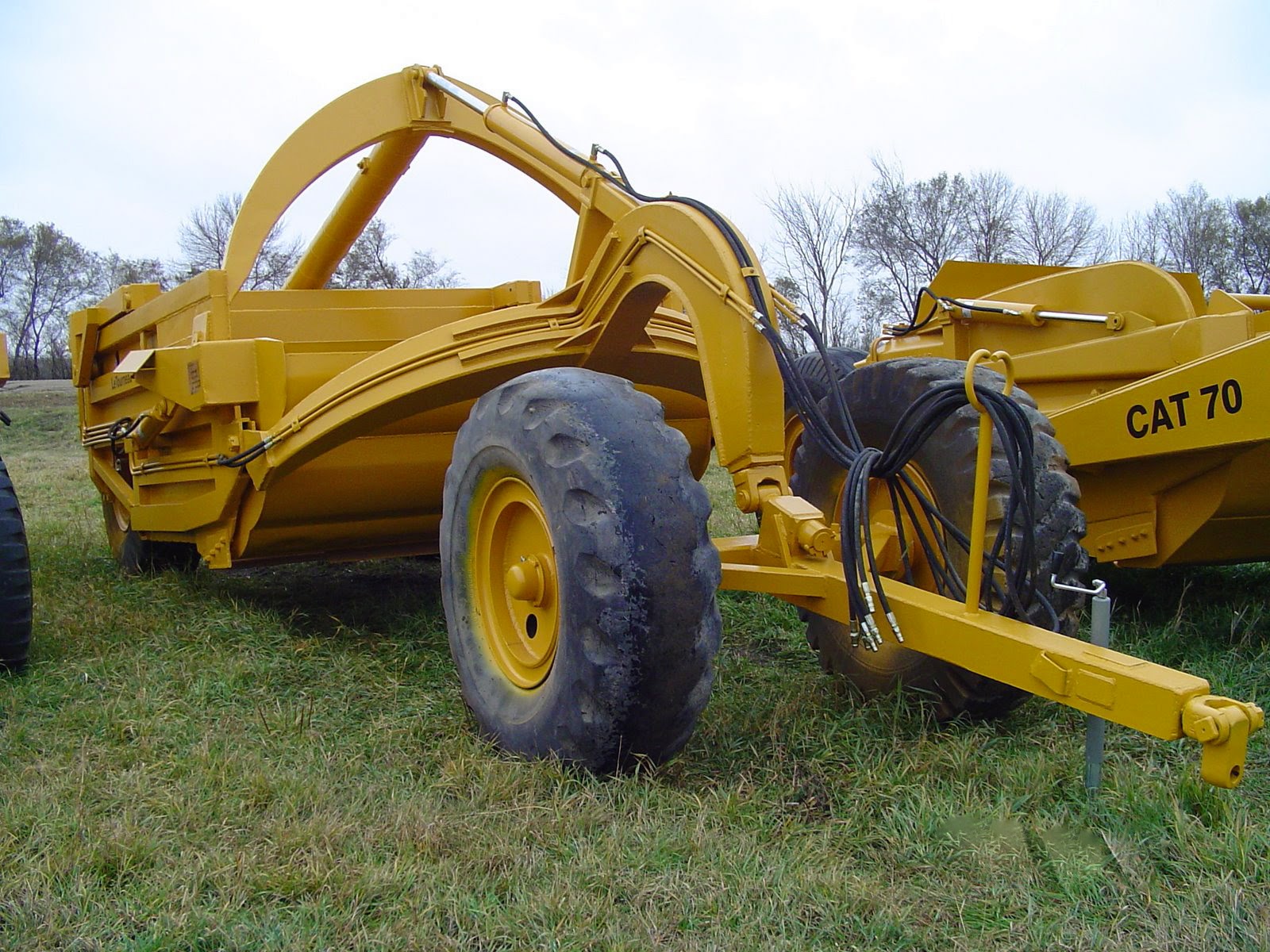 Earth Moving Scraper: LeTourneau LP Scraper