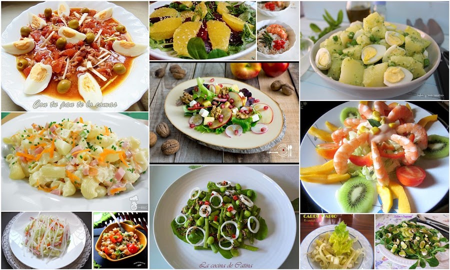 Vídeo receta de ensaladas: platillos muy sanos y fáciles de preparar ...