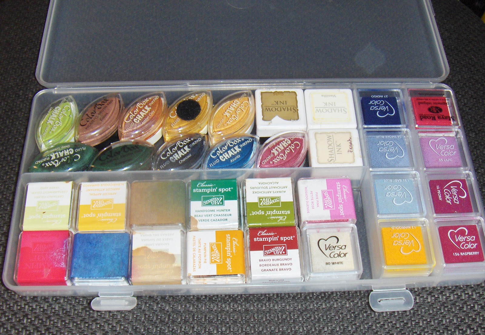 The Little Blue House: "Get it Together" Organizing your Inks