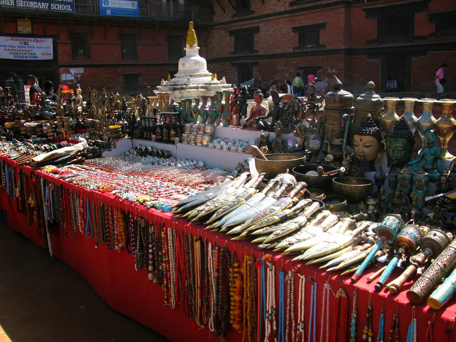 notes from a sun-scorched land: Nepalese Crafts