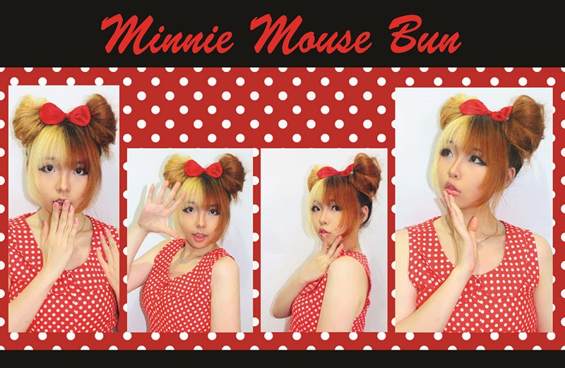 Aiyuki Aikawa Life, Beauty & Fashion: Hair Tutorial : Minnie Mouse Bun