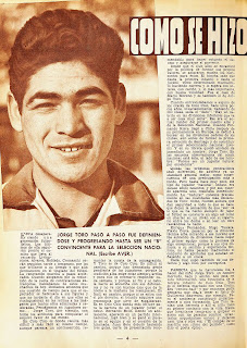 Partidos de la Roja: Jorge Toro