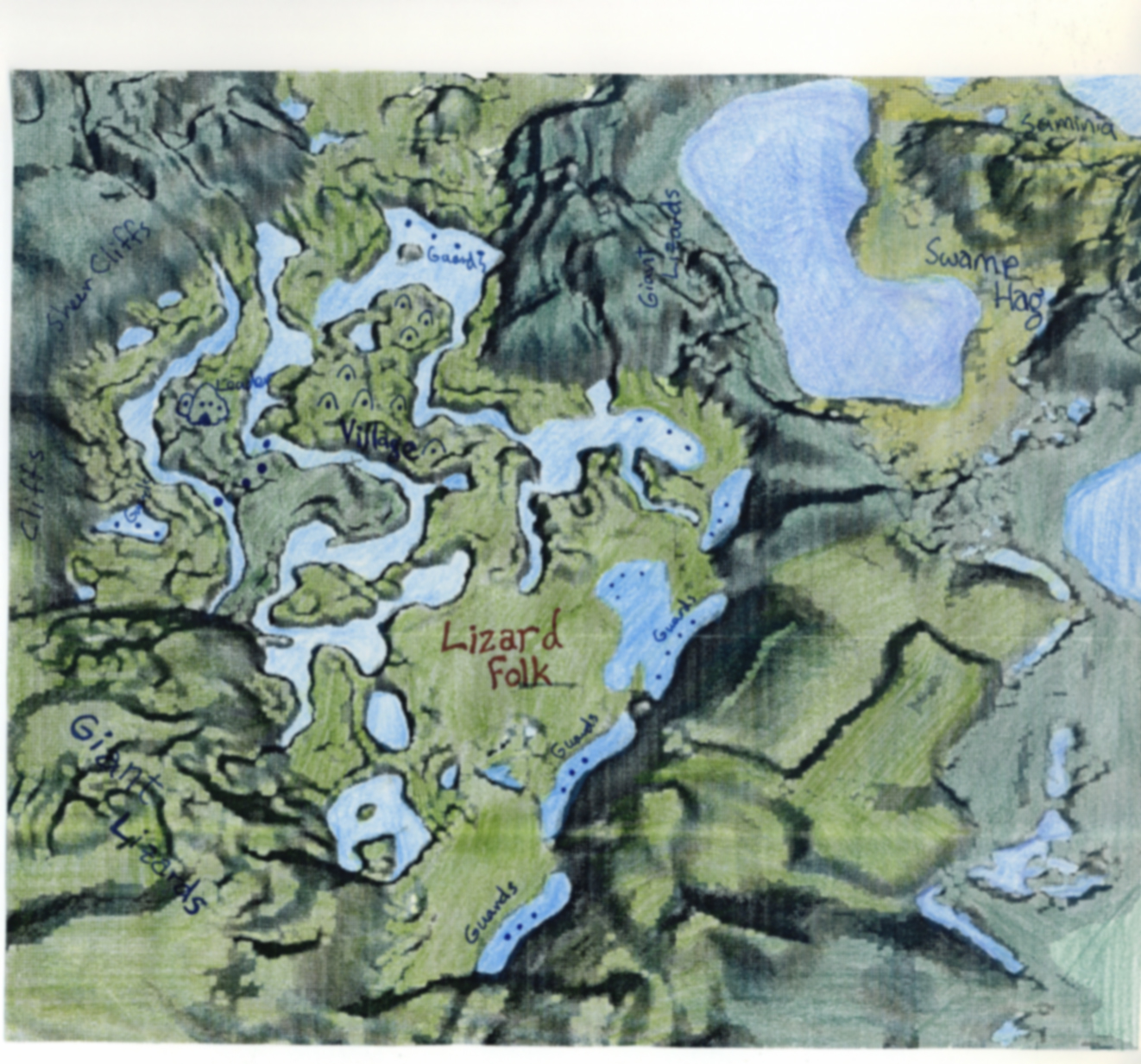 DND Maps: Korgoth Swamp