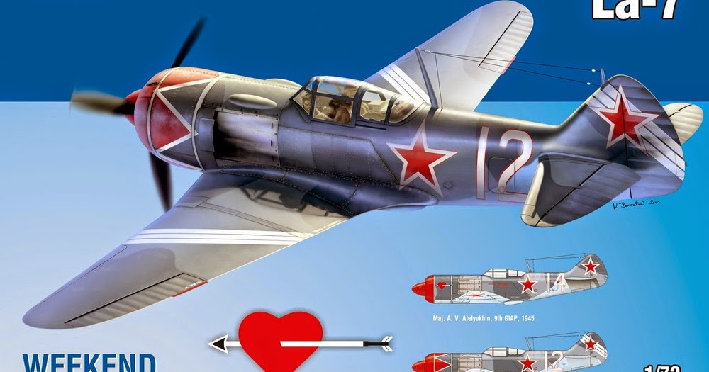 Airplanes in the skies + FAF history: LA-7