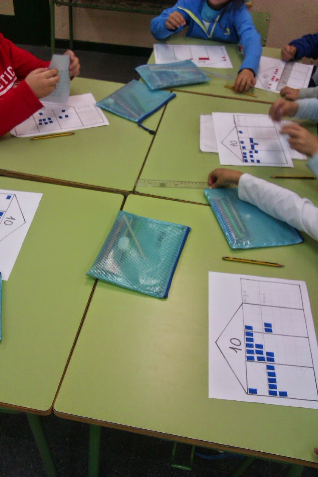 ¡Empezamos primaria!: Las casitas de los números