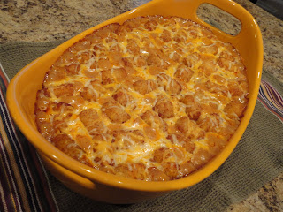 Keeping up with the Kitchen Mom: Texas Tater Casserole