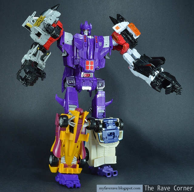 The Rave Corner: Transformers Generations Combiner Wars Galvatronus Review