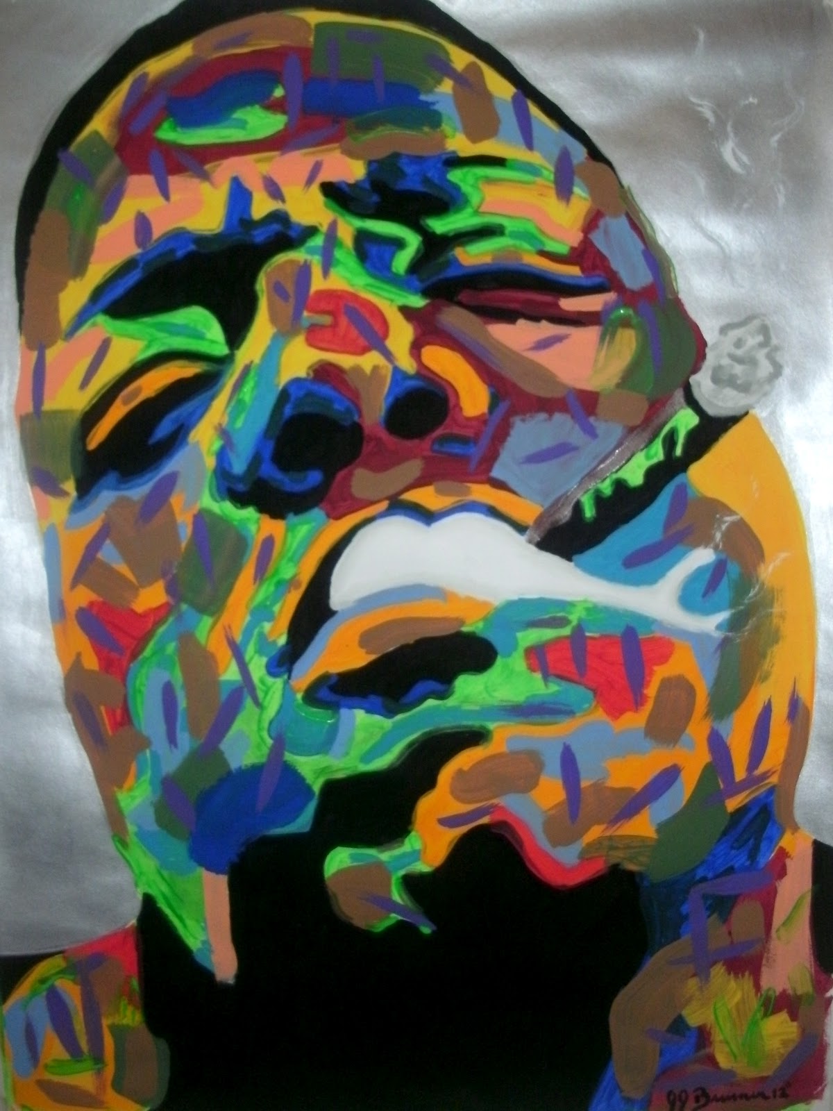 Artist JJ Burner: Painting Notorious B.I.G