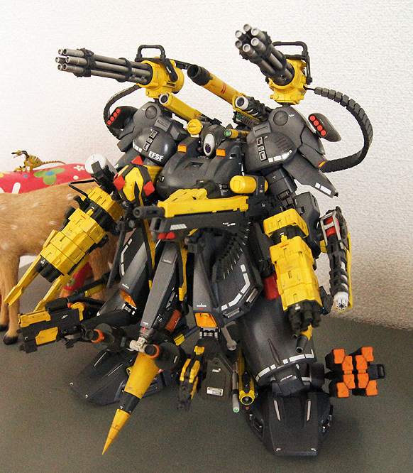 MG 1/100 The-O Full Bullet Customi build