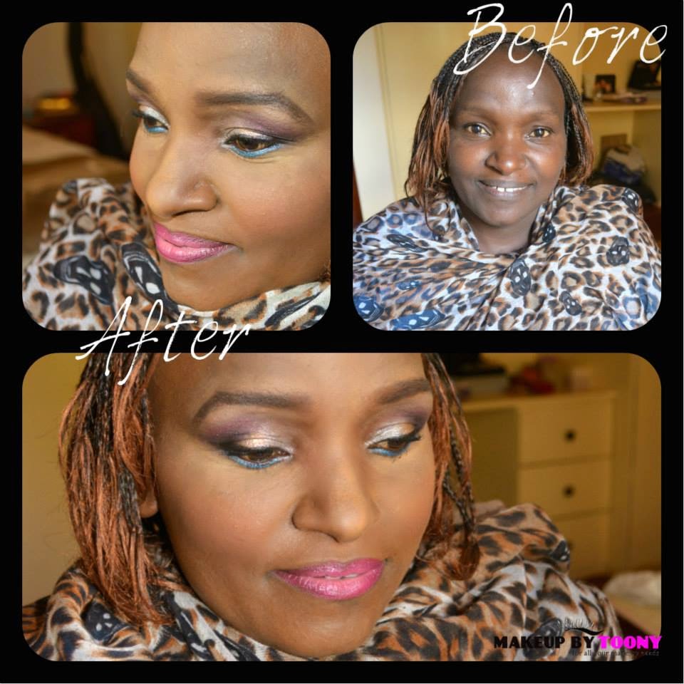 Kenyan Makeup Artist: TRANSFORMATION