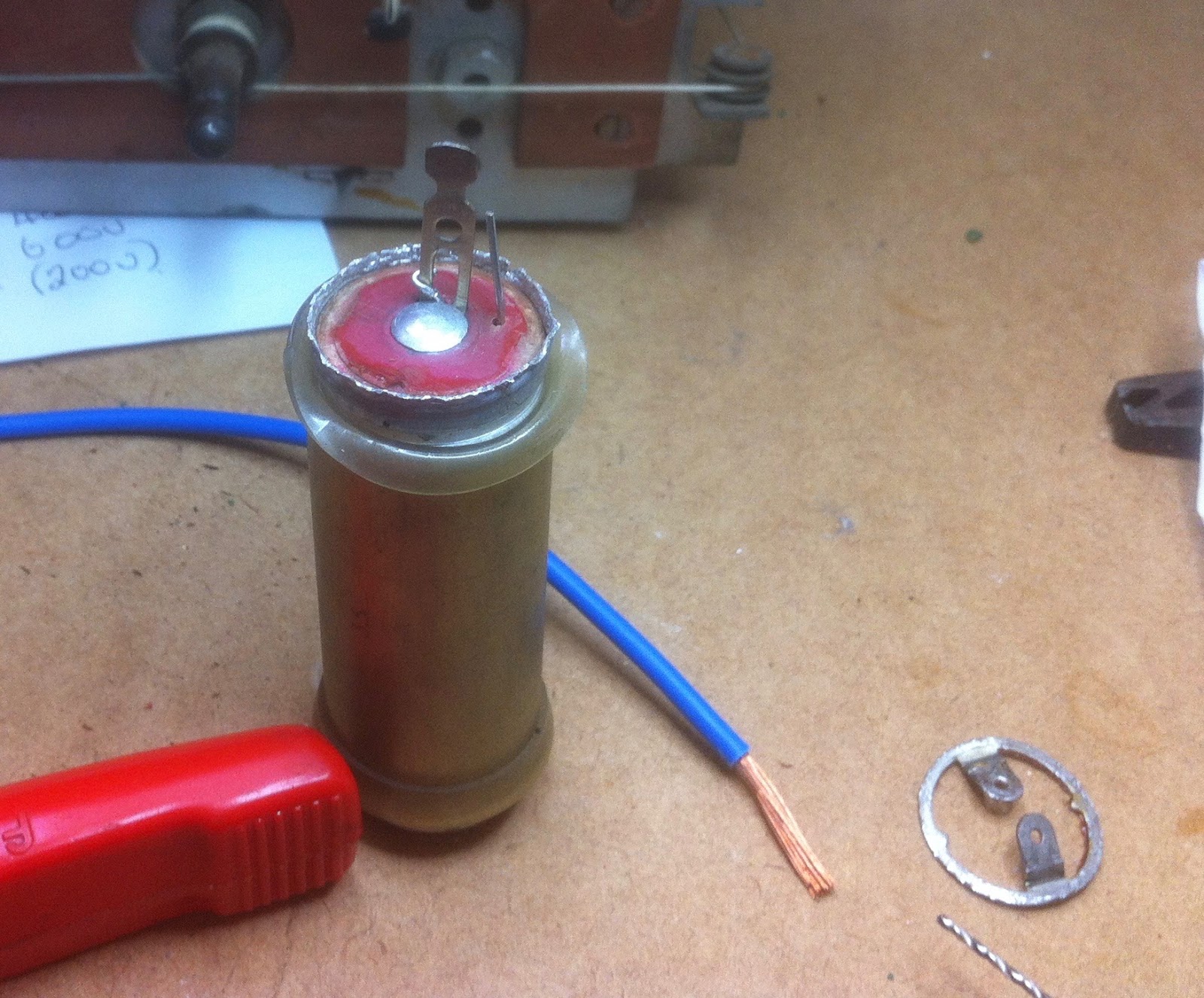 Capacitor Restuffing - Radio, Television & Hobbies