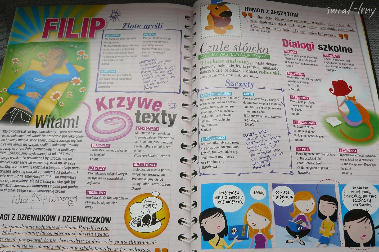 Świat Leny: Filipinka - wspomnienie czasopisma kulturalnego (dużo zdjęć)