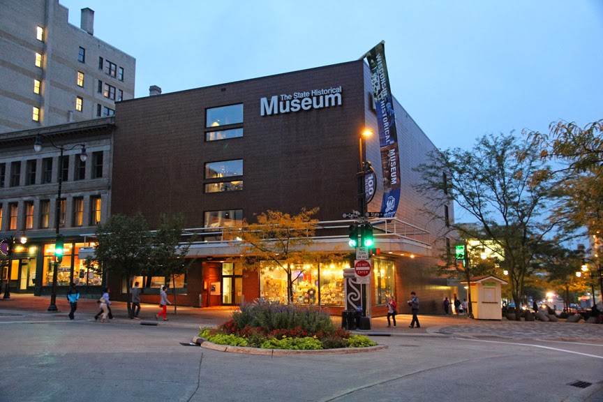 I Have Never...: Day 145 - Visiting the Wisconsin Historical Museum