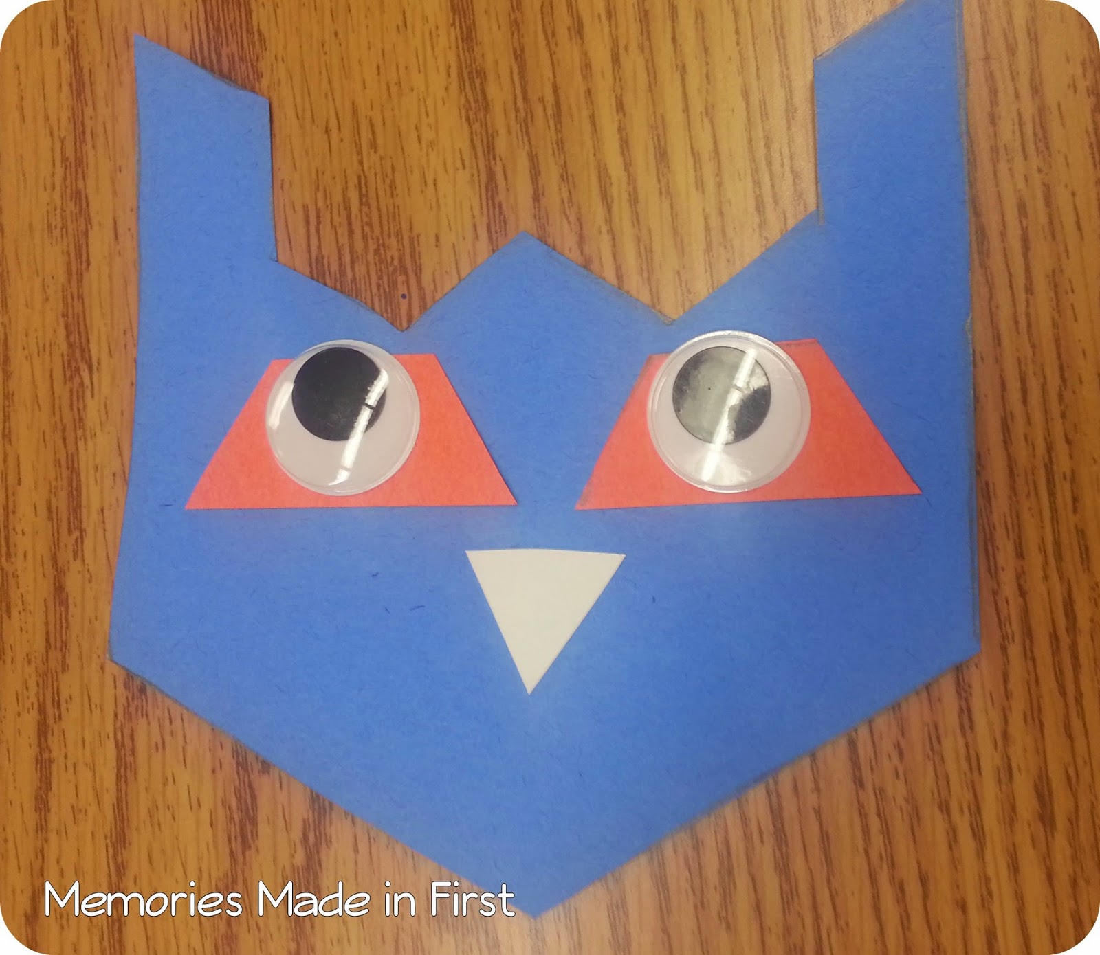 Memories Made in First: Pete-the-Cat-like Pattern Block Activity