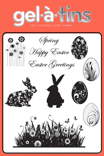 gel-à-tins: Easter Greetings card, better late than never!