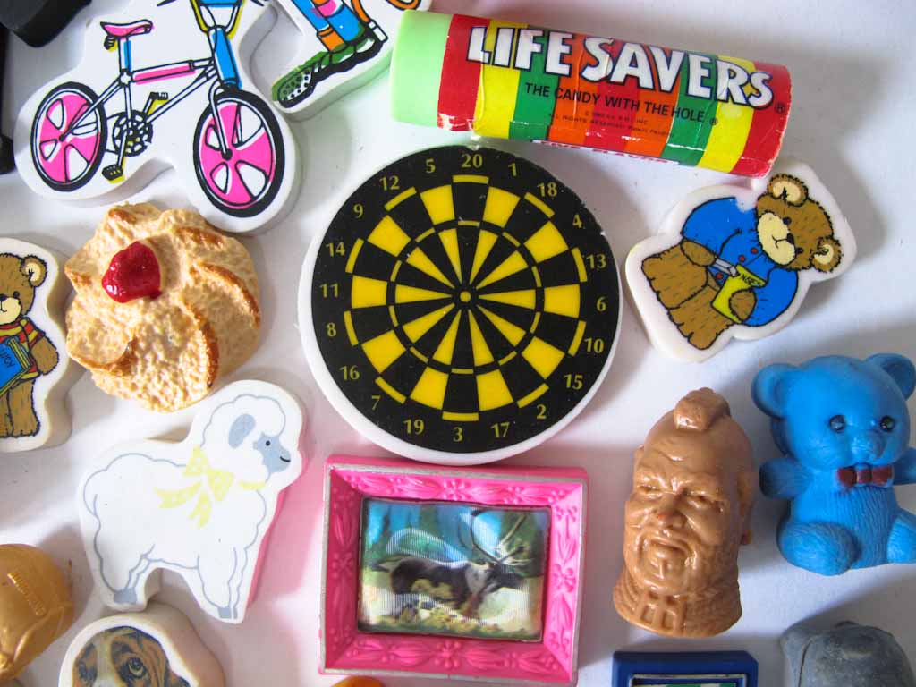 Sir Thrift A lot: Eraser Collection