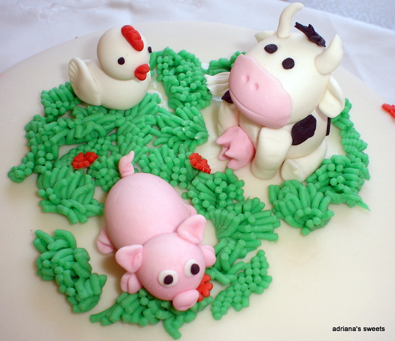 Adriana retete culinare: tort animale ferma