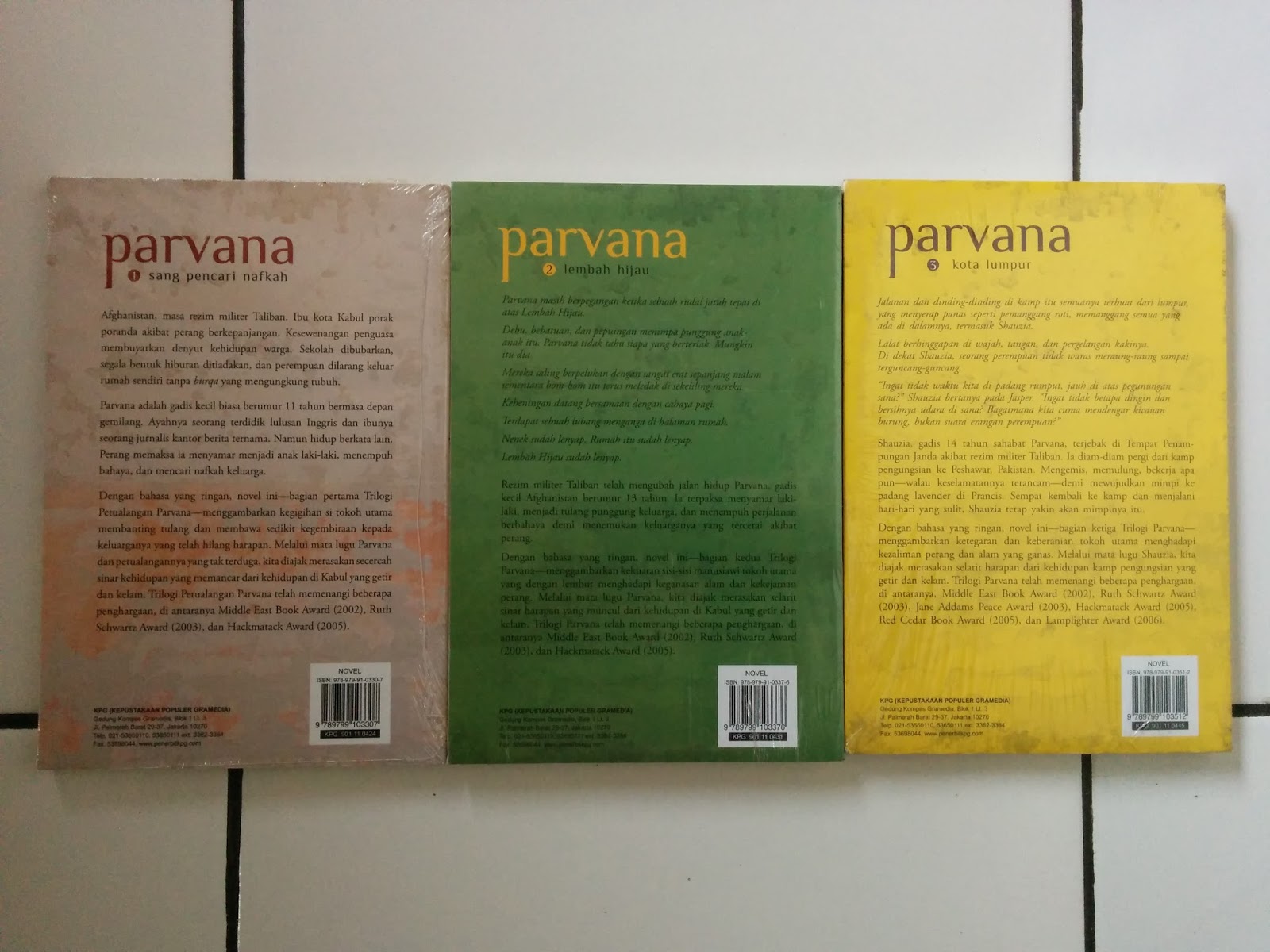 Trilogy Petualangan Parvana (Buku 1, 2 & 3) - Deborah Ellis | Aksiku ...