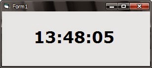 Buat Jam Sederhana dengan Timer Visual Basic