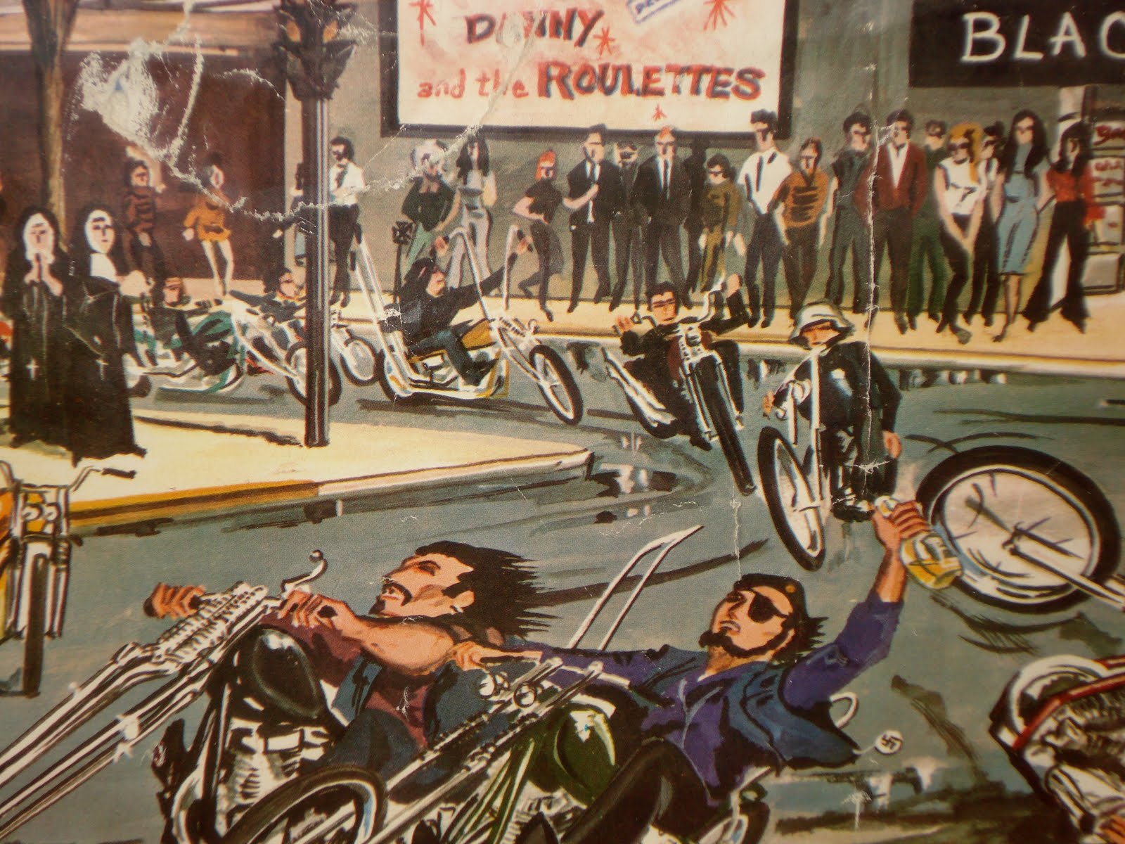 Nostalgia on Wheels: Dave Mann's "Blackboard Cafe" - 1966 Ed Roth Biker ...