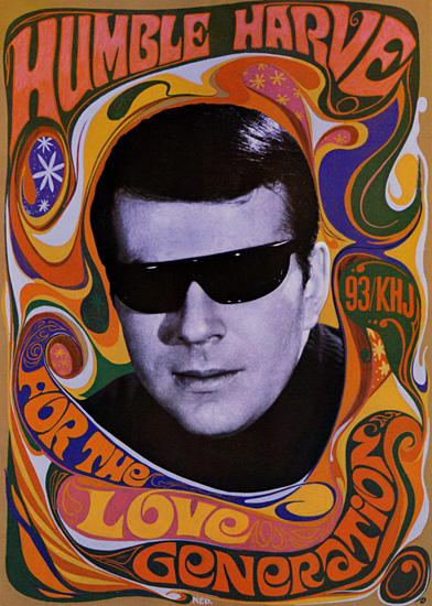 Humble Harve KHJ Postcard