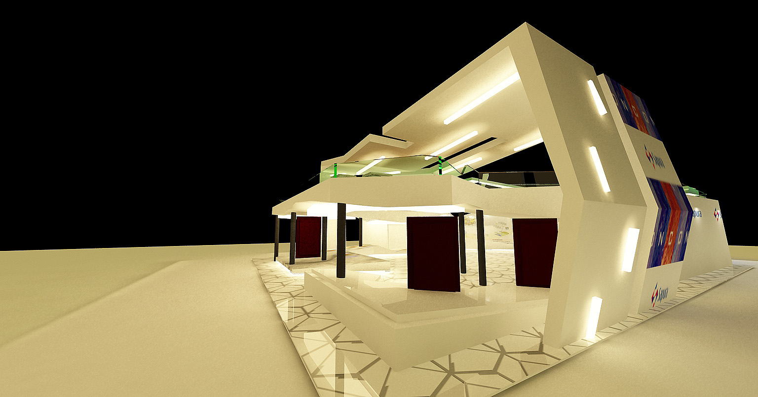 Malaysian Support The Troops: SAPURA BOOTH in LIMA 2013 Design Competition