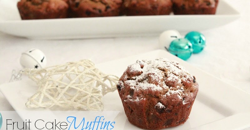 Fruit Cake Muffins - Threadbare Creations
