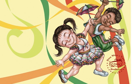 Mundo Bailarinístico - Blog de Ballet: Ilustrações de Ballet - Dina Nina