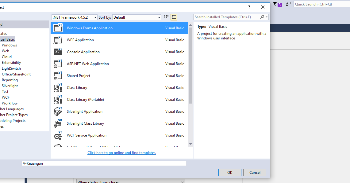 Belajar CRUD Vb.Net dan Ms Access (Part 2)