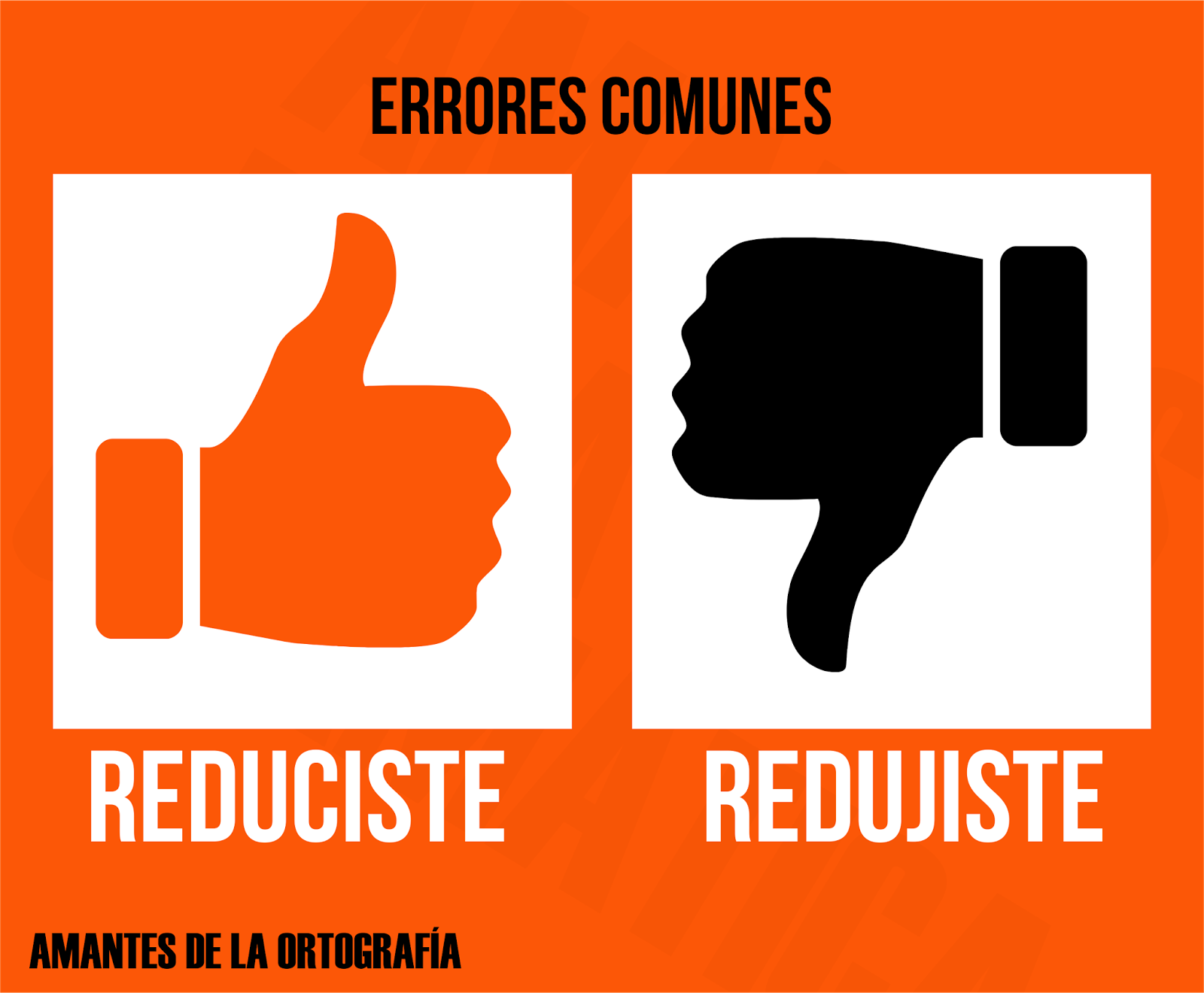 Amantes de la ortografía: Errores comunes