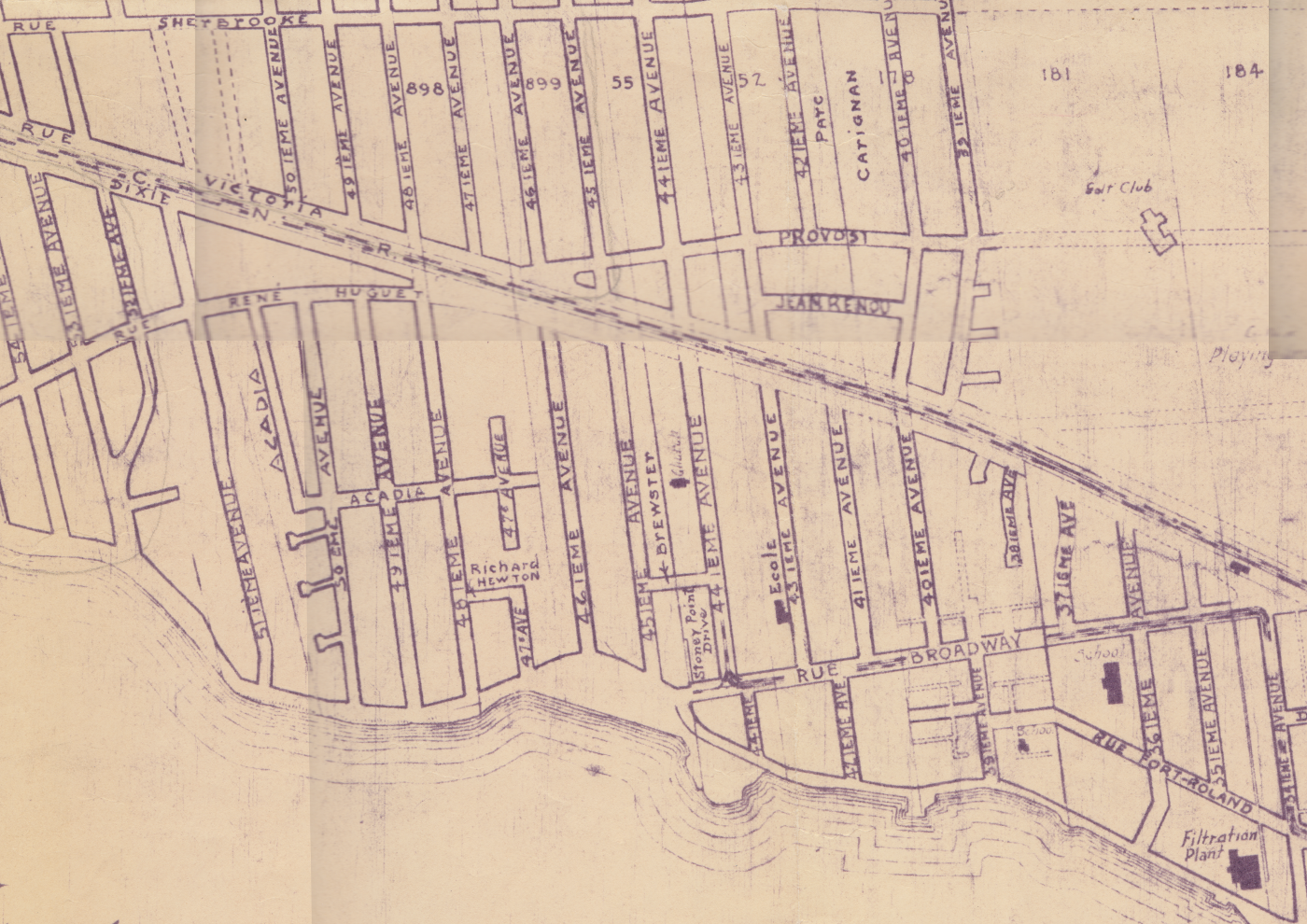 Rolly Martin Country: CNR 1954, Lachine and Ville LaSalle in the 1950s ...