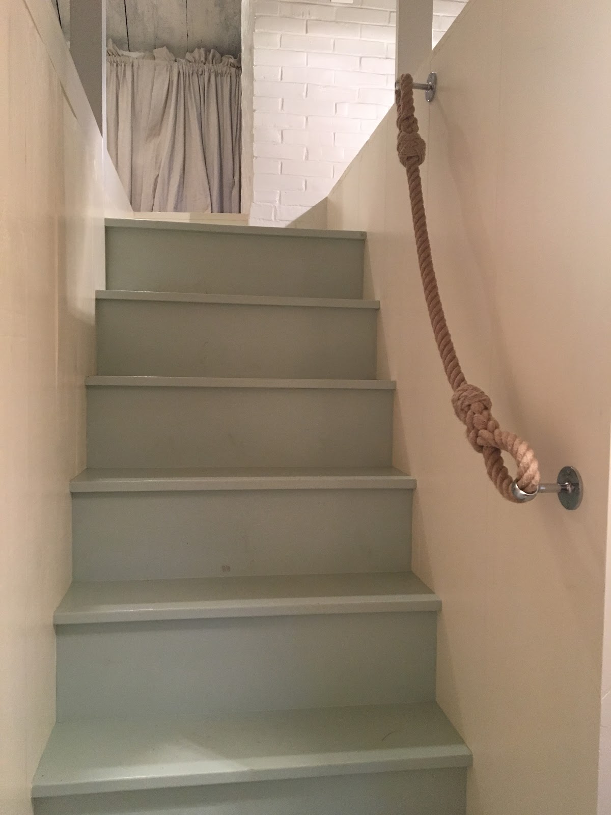 An Old Farm: A Custom Rope Rail