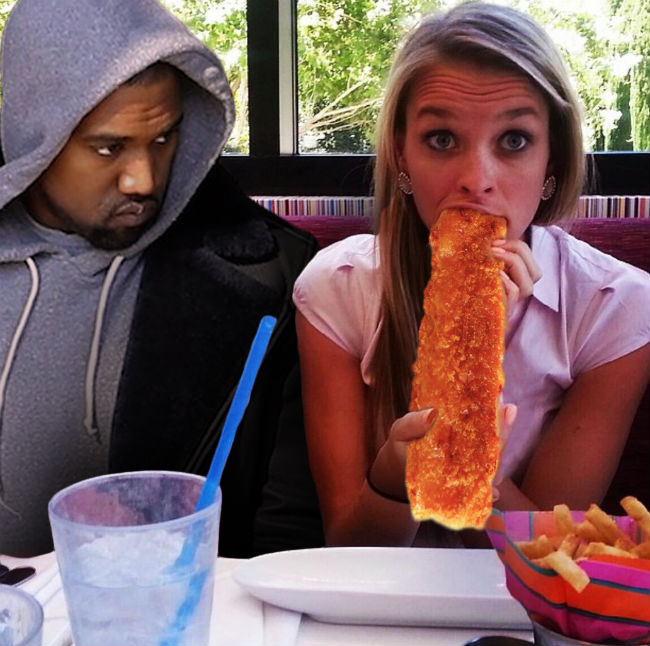 See Here: Best Of The Girl Eating A Foot Long Hotdog Photoshop Battle ...