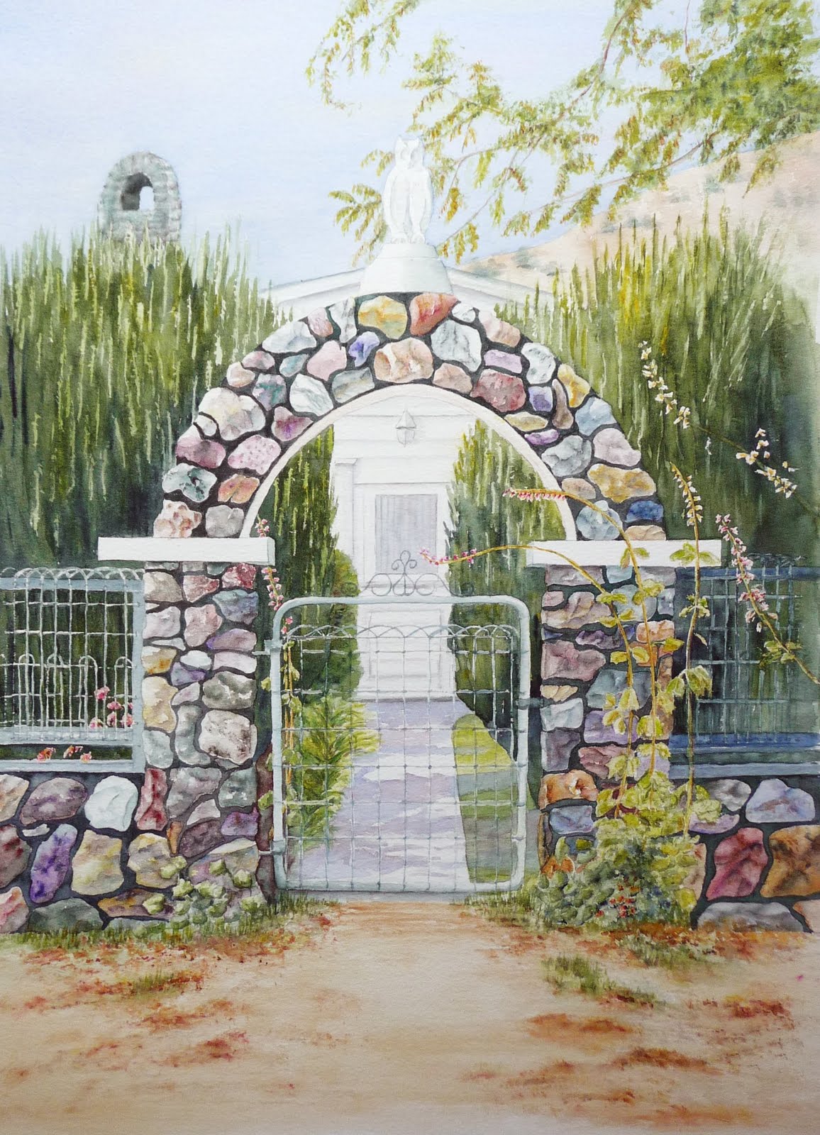 REPRESENTATIONAL ART LEAGUE Humboldt County, CA: "River Rock Arch" by ...