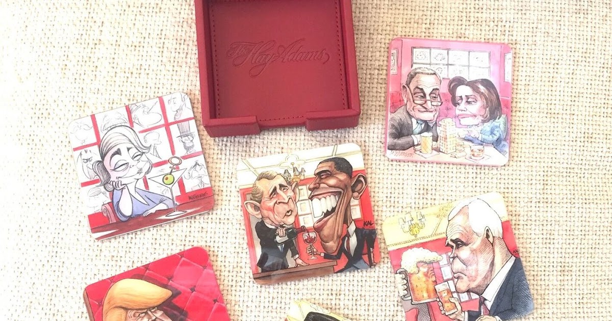 The Hay-Adams’ Popular Political Coasters Now Available in Collector’s ...