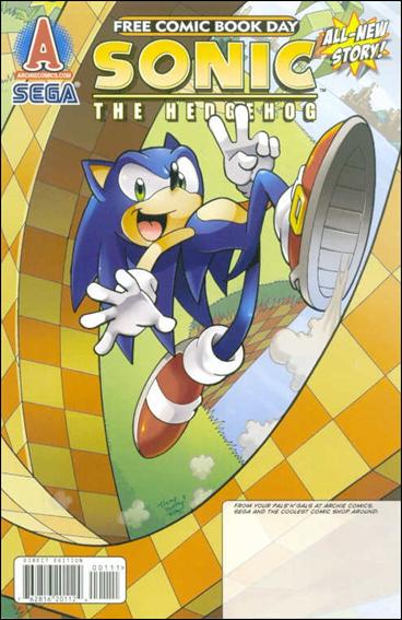 POP CULTURE SHOP: SONIC THE HEDGEHOG PROMOTIONAL COMIC BOOK SEGA FCBD ...
