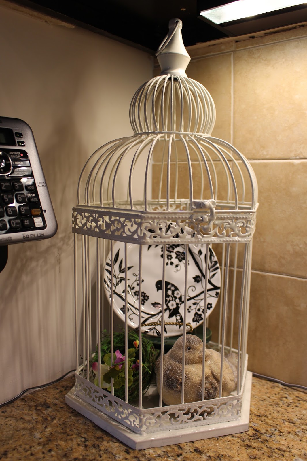 Designs by Pinky: Adding Spring Decor to the Kitchen