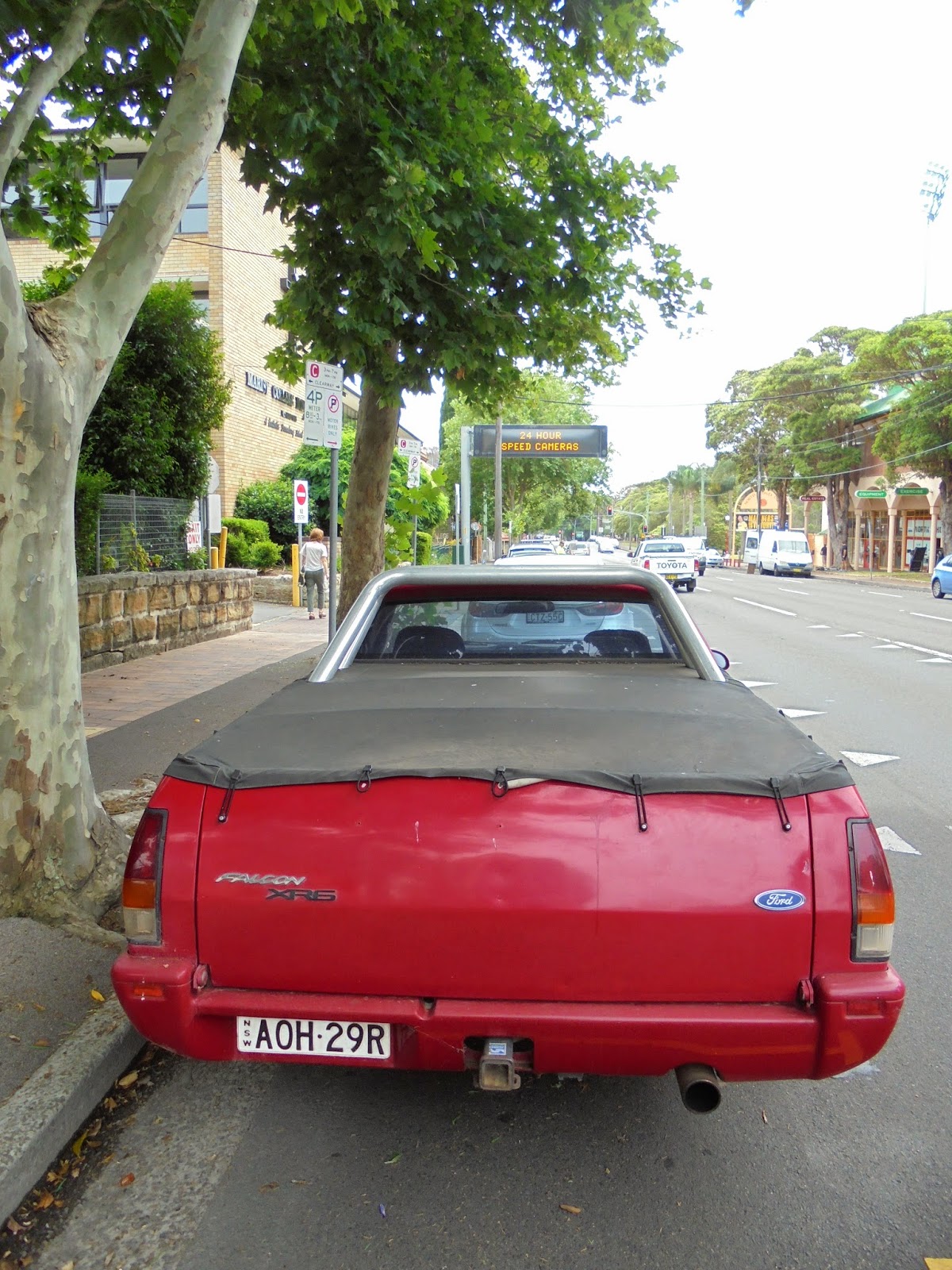 Aussie Old Parked Cars: 1997 Ford XH Falcon XR6 Ute