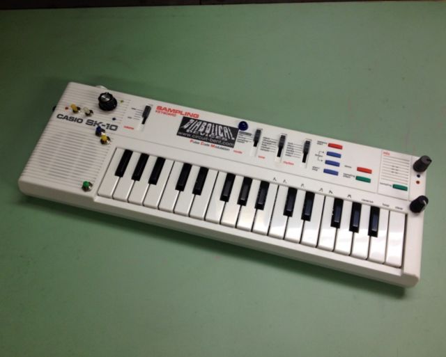 MATRIXSYNTH: Diabolical Circuit Bent Casio Sk-10 & Zombie Green SK-1