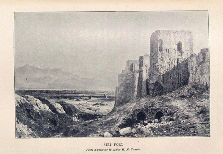 History of Pashtuns: Sibi fort