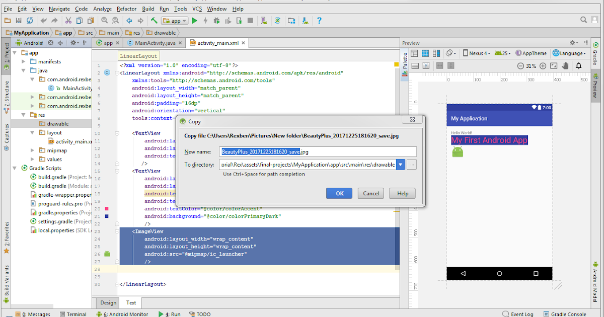 Android Development Working With XML