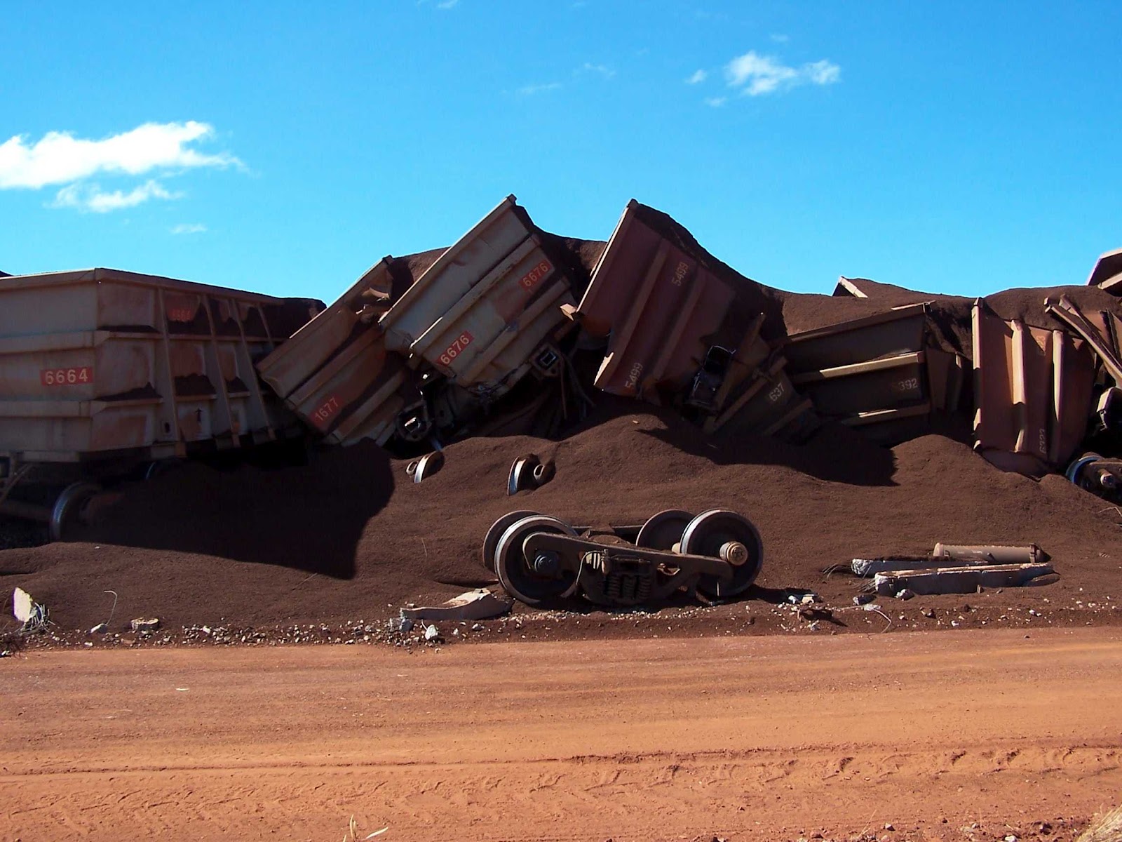 Industry Mayhem: Train Crash - BHP Yandi