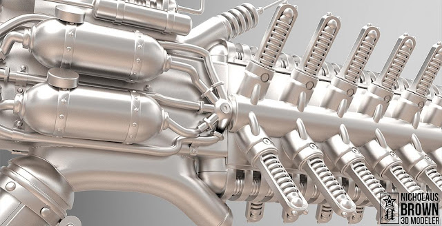 WETA-style Futuristic Ray Gun