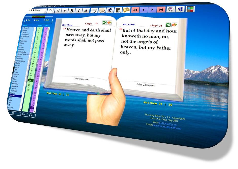 La Santa Biblia 3D para PC/Celulares/Tabletas [Español / Inglés ...