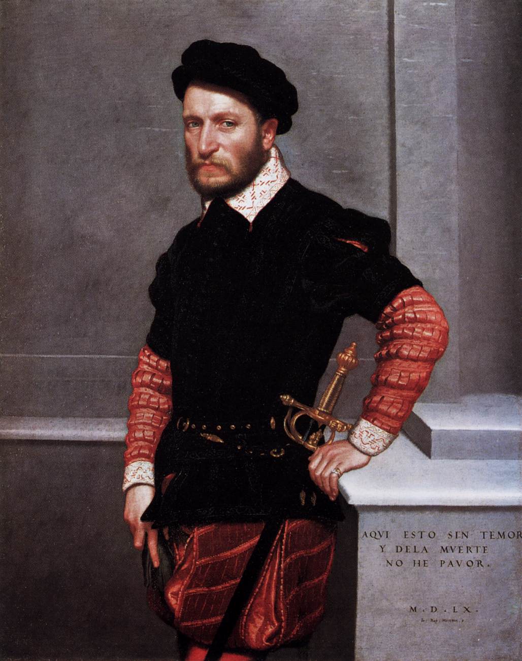 HRM : HOT RENAISSANCE MEN: Giovanni Battista-Moroni - Portrait of Don ...