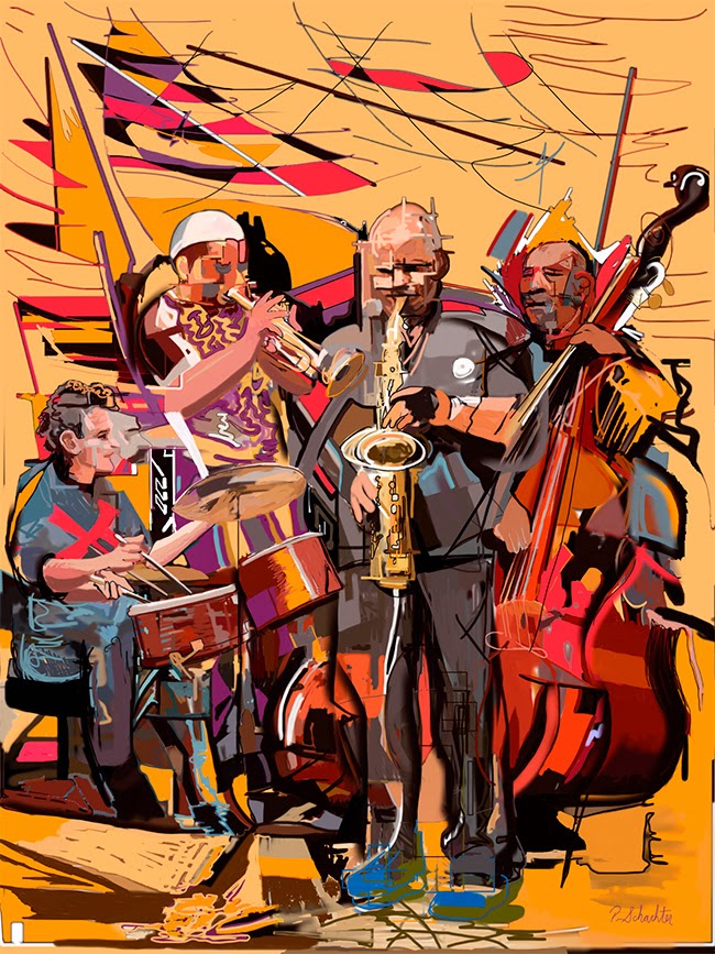 Jazz and draw: 2013/10