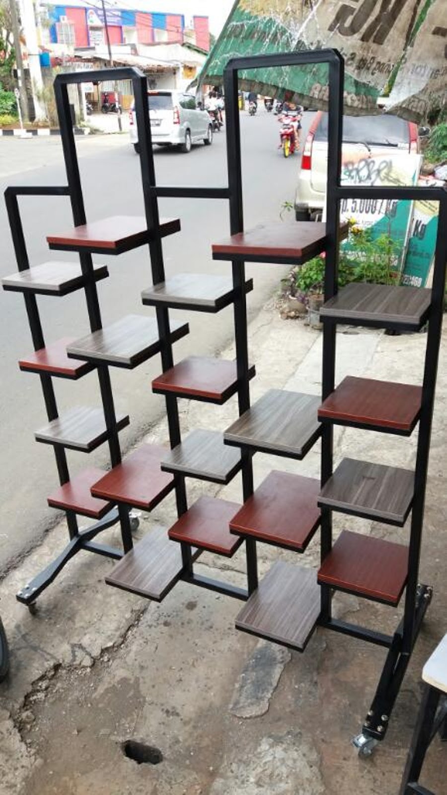 PEMBUATAN RAK MINIMALIS DARI BESI