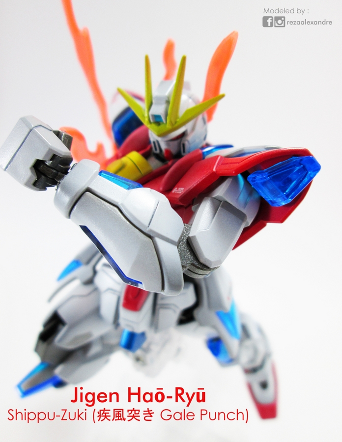Custom Build: HGBF 1/144 Try Burning Gundam