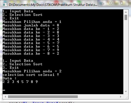 Yasa Purnama Blog's: Sorting dan Searching Data Dalam C++