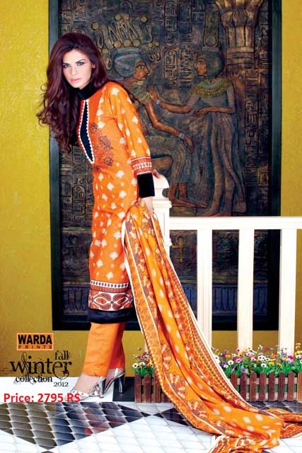 Fashion Ki Dunia: Warda designer ready to wear winter Collection 2013